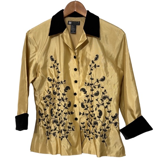 Carole Little | Jackets & Coats | Carole Little Womens Vintage Silk ...